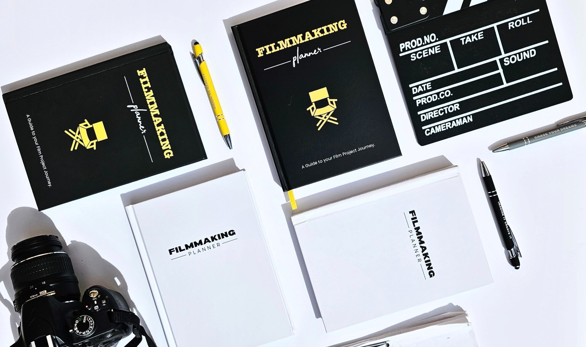 Customised Filmmaking Tools | The Ultimate Movie Planner Collection