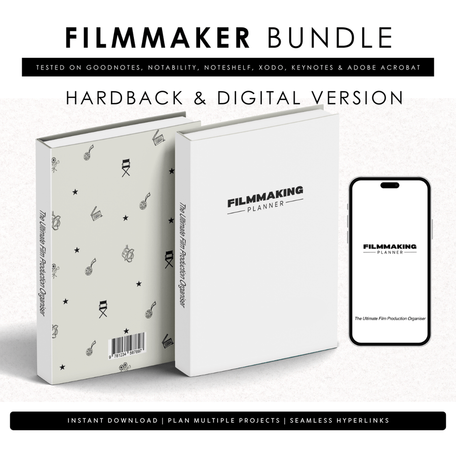 Customised Filmmaking Tools | The Ultimate Movie Planner Collection
